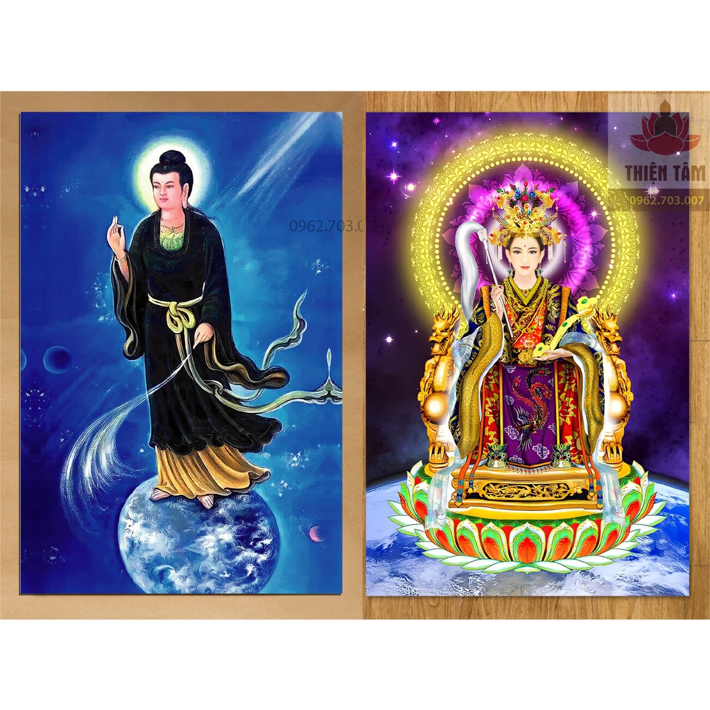 Hình ảnh Phật Mẫu Diêu Trì bình an và tâm linh cho gia đạo