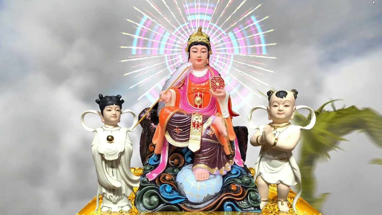 Hình ảnh Phật Mẫu Diêu Trì bình an và tâm linh cho gia đạo