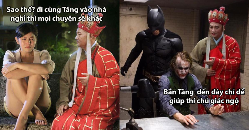 Mang nét phong thủy cho Đường Tăng meme thêm phần thú vị