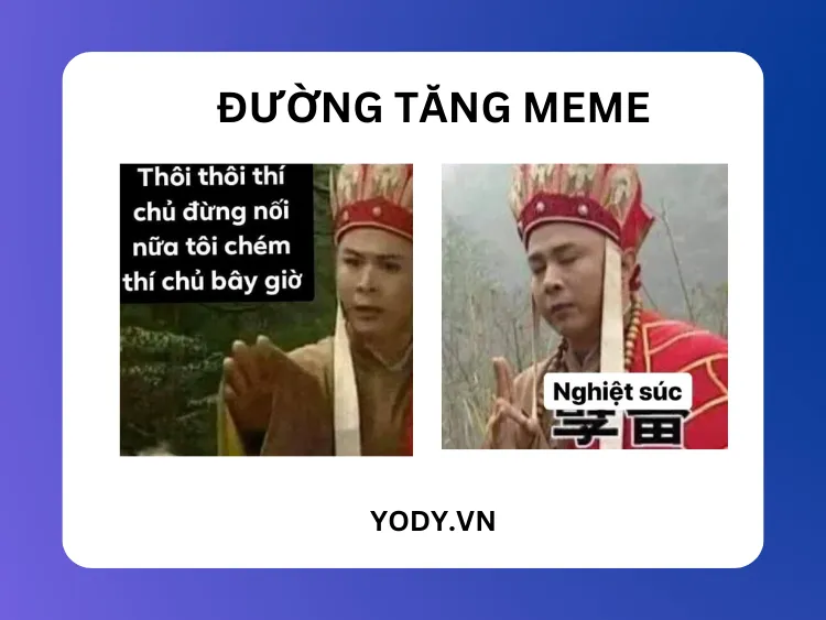 Mang nét phong thủy cho Đường Tăng meme thêm phần thú vị