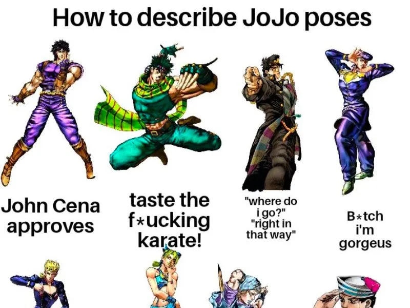 Jojo meme nổi bật - bộ sưu tập hài hước và độc đáo 2025