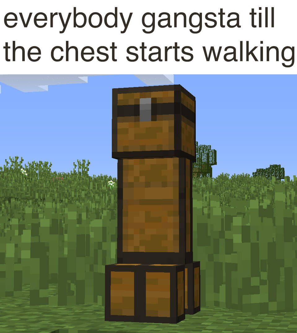 Lạc vào meme Minecraft đầy sáng tạo và thú vị 2025