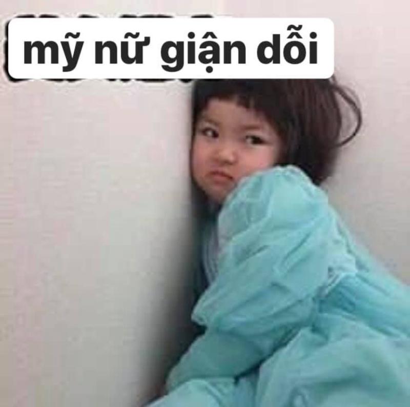 Trọn bộ Meme dỗi cute, dỗi người yêu hài hước ngọt ngào