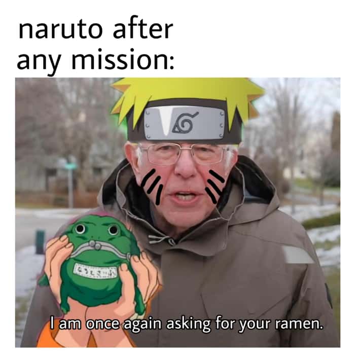 Đắm mình trong thế giới hài hước của Naruto meme thú vị 2025