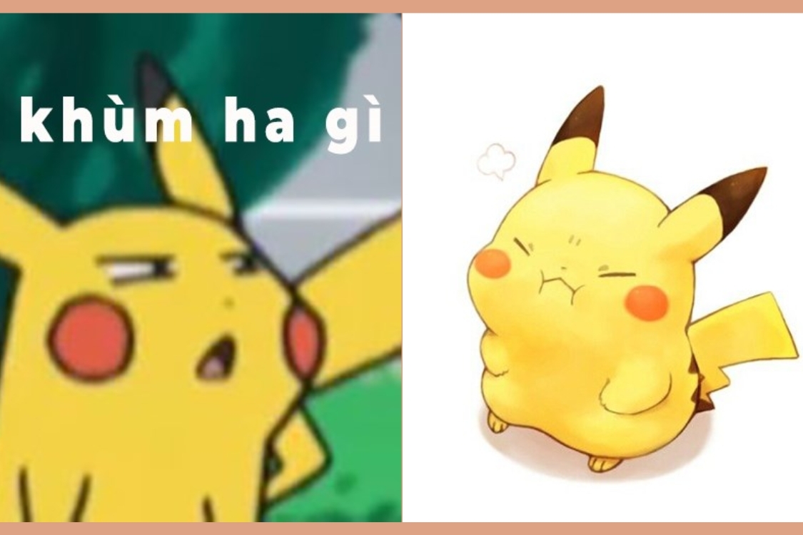 Hòa mình vào thế giới Pikachu meme siêu hài hước 2025