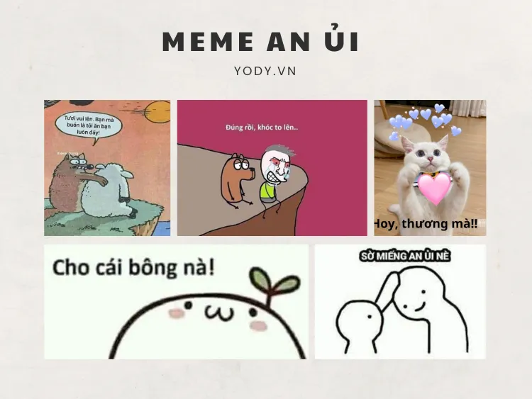 Sắc màu thương thương meme an ủi gây ấn tượng mạnh năm 2025